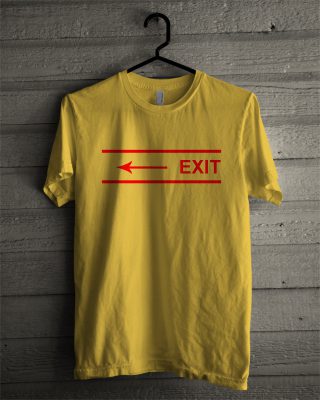 Exit Arrow T-Shirt – bigboze.com