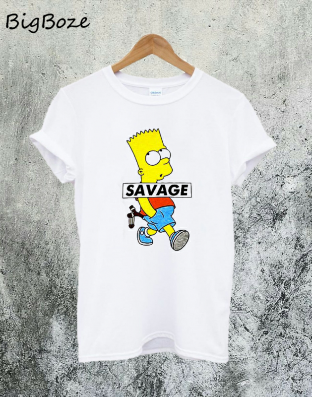 Savage Simpsons T-Shirt – bigboze.com