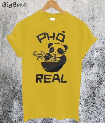Pho Real Panda T-Shirt – bigboze.com
