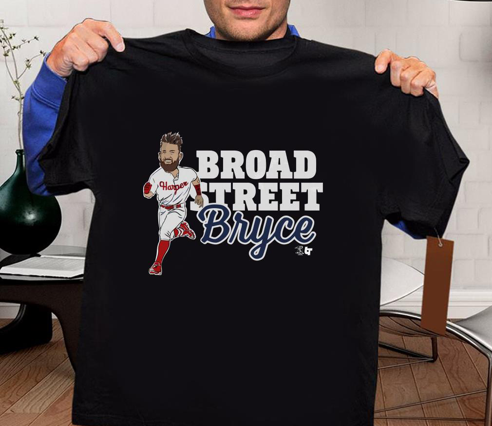 Bryce Harper Phillies Broad Street T-Shirt – bigboze.com