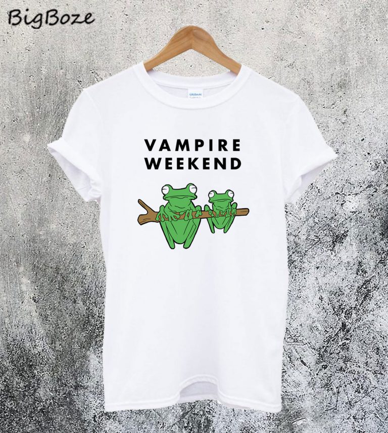 Vampire Weekend Frog T-Shirt – bigboze.com