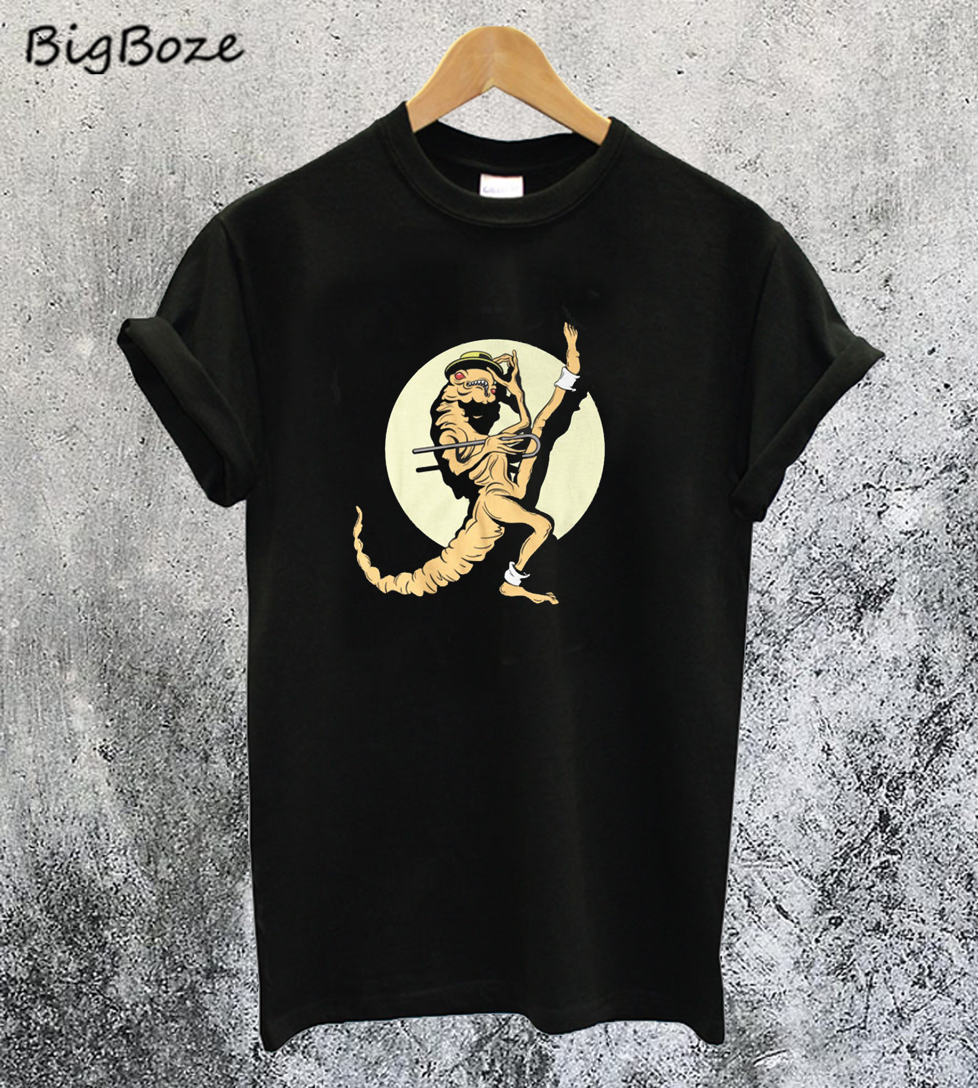 Dancing Hello My Baby Chestburster Alien T-Shirt – bigboze.com